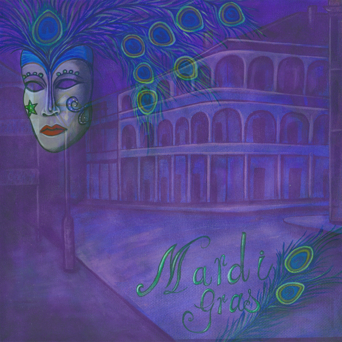 *Featured - Mardi Gras Madness Collection Pack| Scrapbookers Painted Page