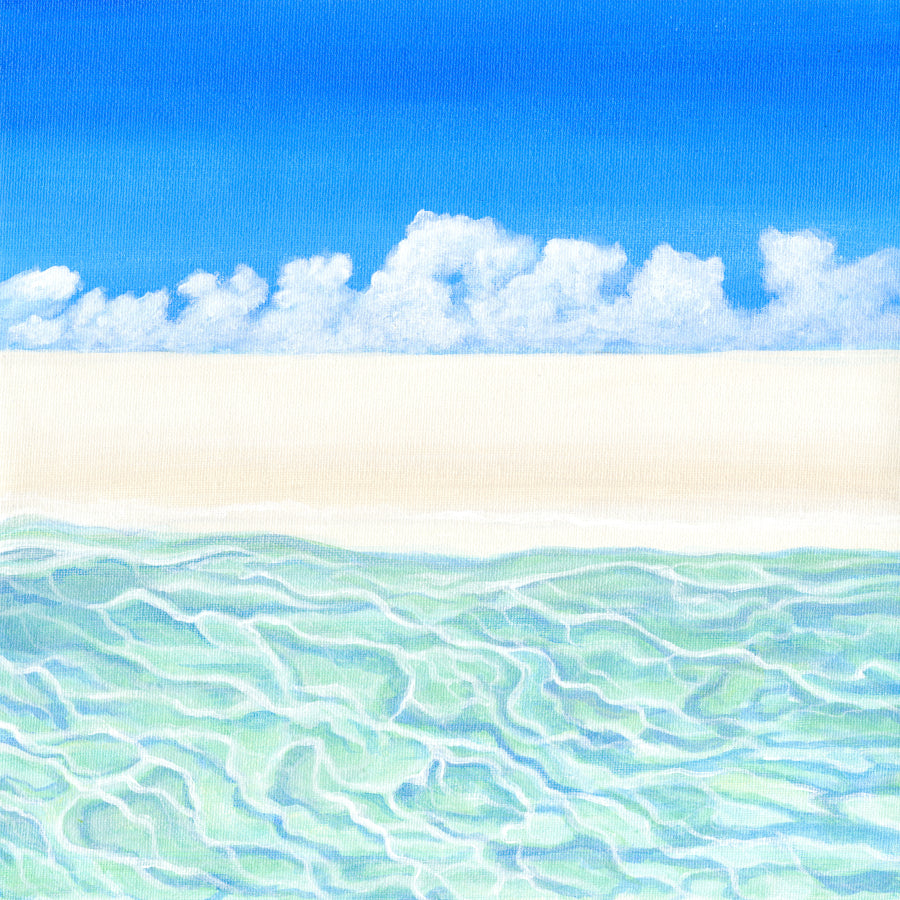 Emerald Coast| Scrapbookers Painted Page