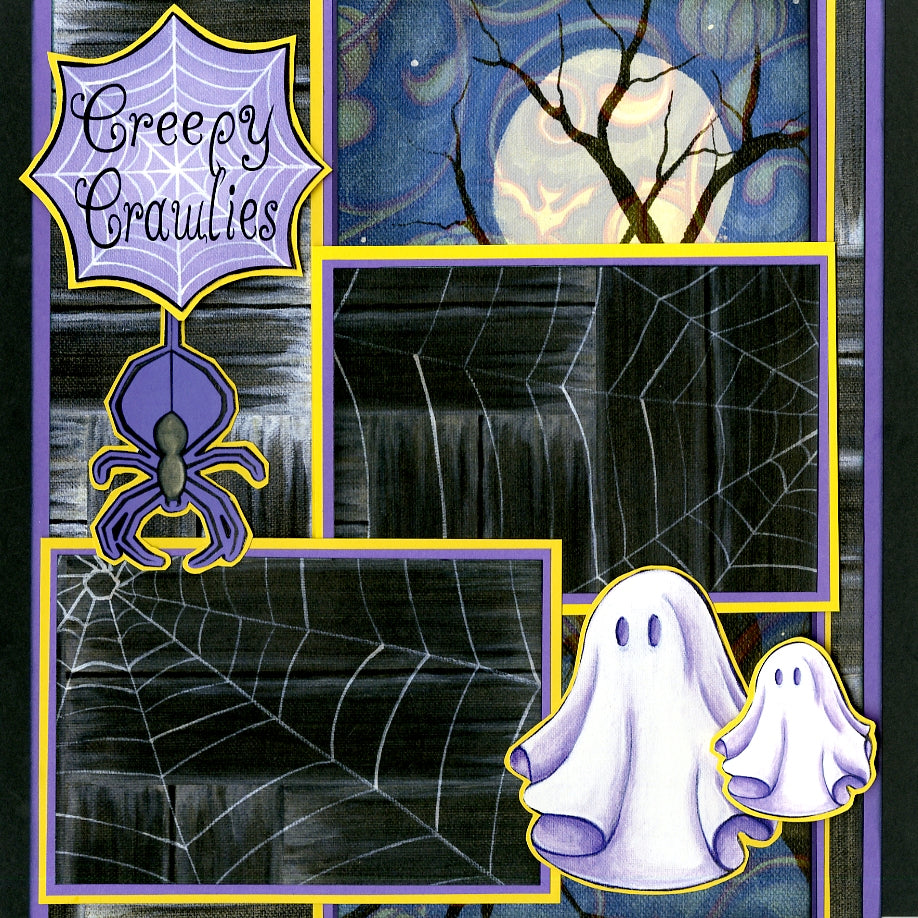 Hocus Pocus Quick Page Set| Scrapbookers Painted Page