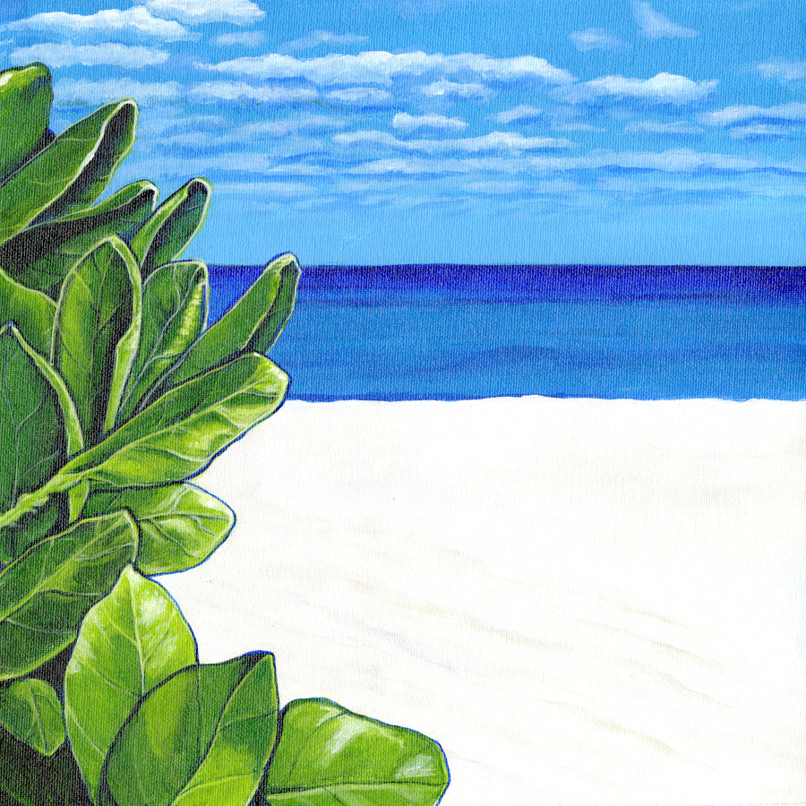 By The Coast| Scrapbookers Painted Page