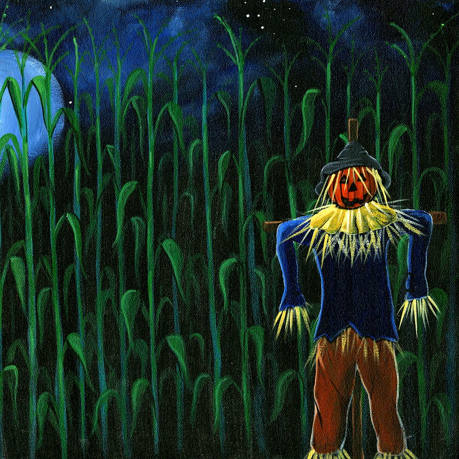 Corn Patch - R| Scrapbookers Painted Page