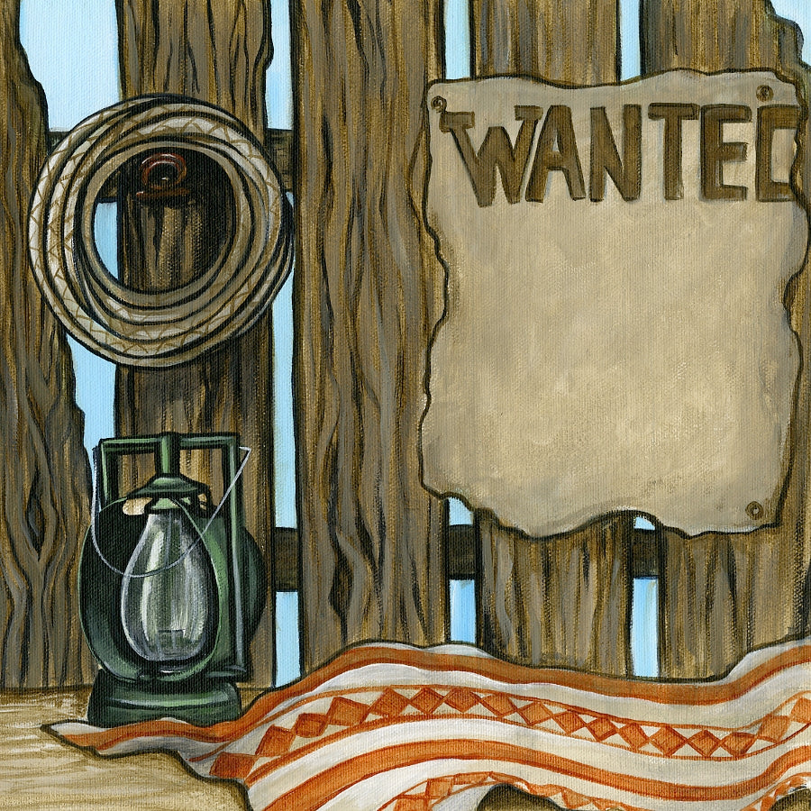 Wanted Poster| Scrapbookers Painted Page